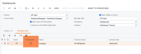 Passing A Dashboard Parameter To Widget And If Blank Return All